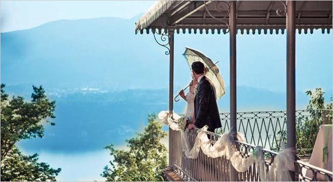 Villa Decio matrimonio con vista mozzafiato sul Lago d'Orta