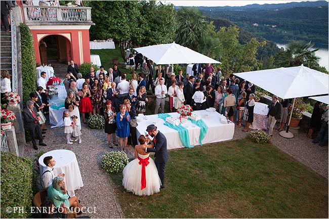 Villa Decio matrimonio con vista mozzafiato sul Lago d'Orta